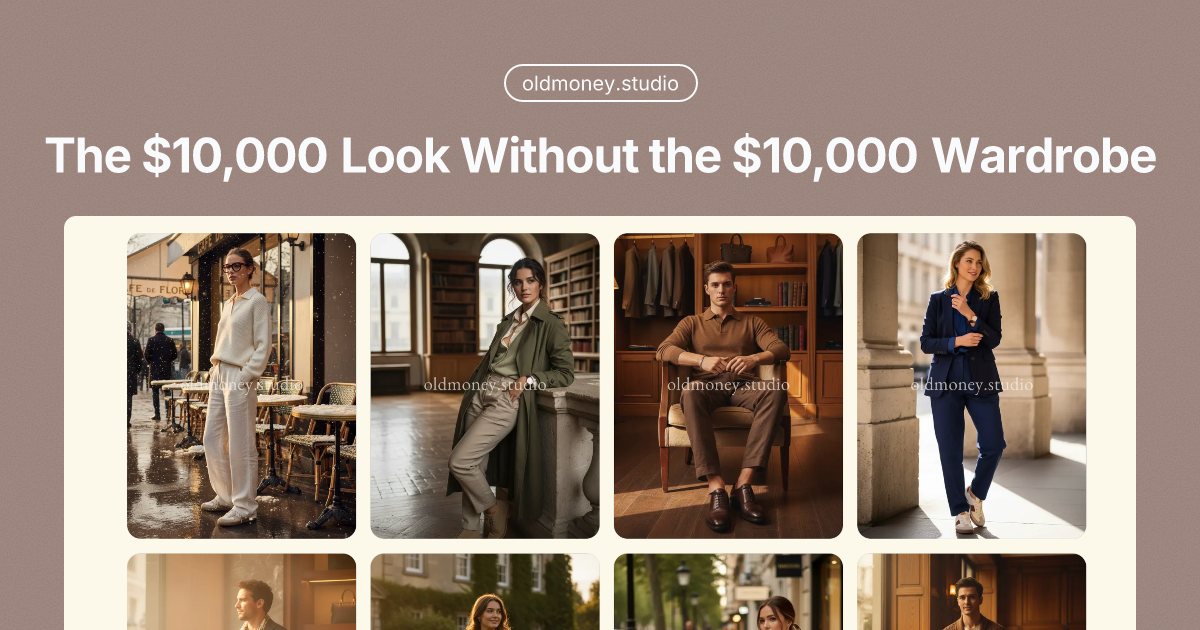 Pricing | old money ai image generator | Old Money Studio